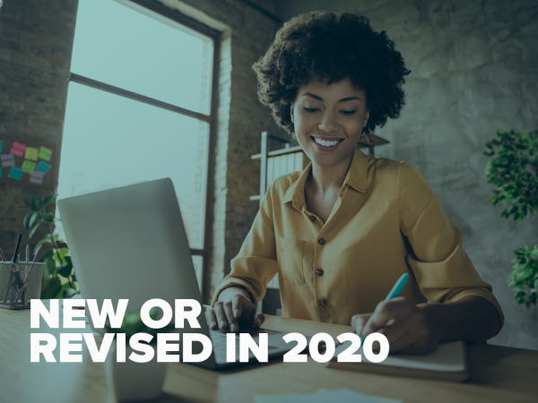 New or Revised in 2020 - ESA National Training School