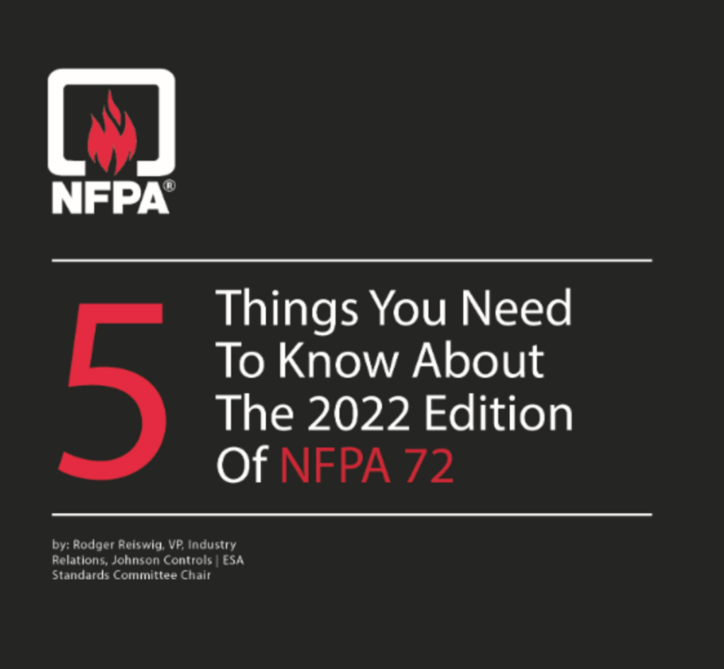 5 Things You Need To Know About The 2022 Edition Of NFPA 72 - ESA ...